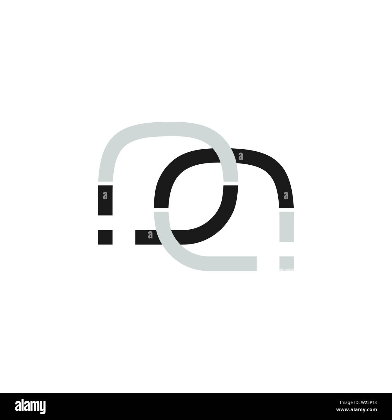 simple geometric clear vector for business symbol logo vector Stock ...