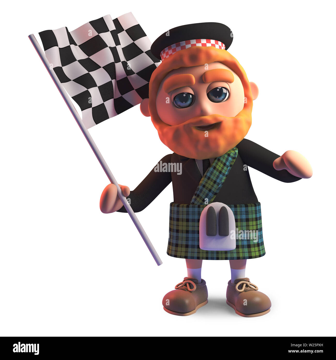 Scottish cartoon Cut Out Stock Images & Pictures - Alamy