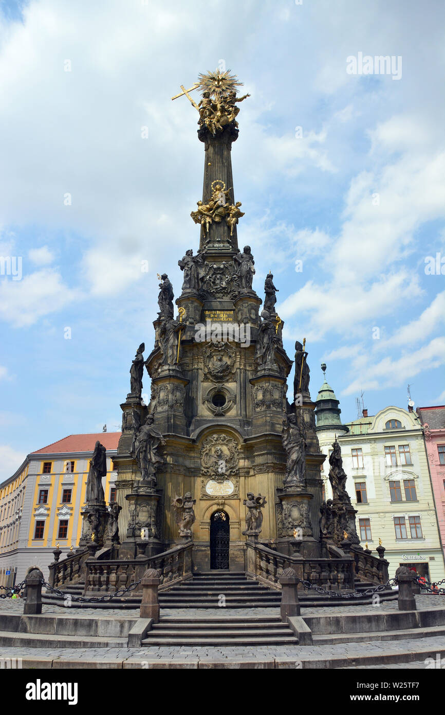 Holy Trinity Column, Olomouc, Czech Republic, Europe, UNESCO World ...