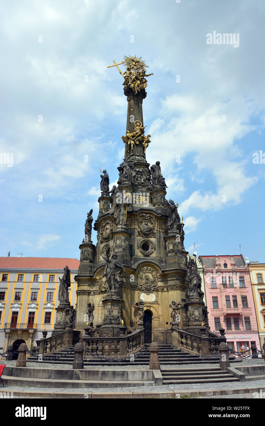 Olomouc trinity column hi-res stock photography and images - Alamy