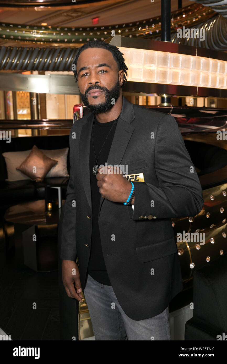 Las Vegas, NV, USA. 5th July, 2019. ***HOUSE COVERAGE*** Rashad Evans ...