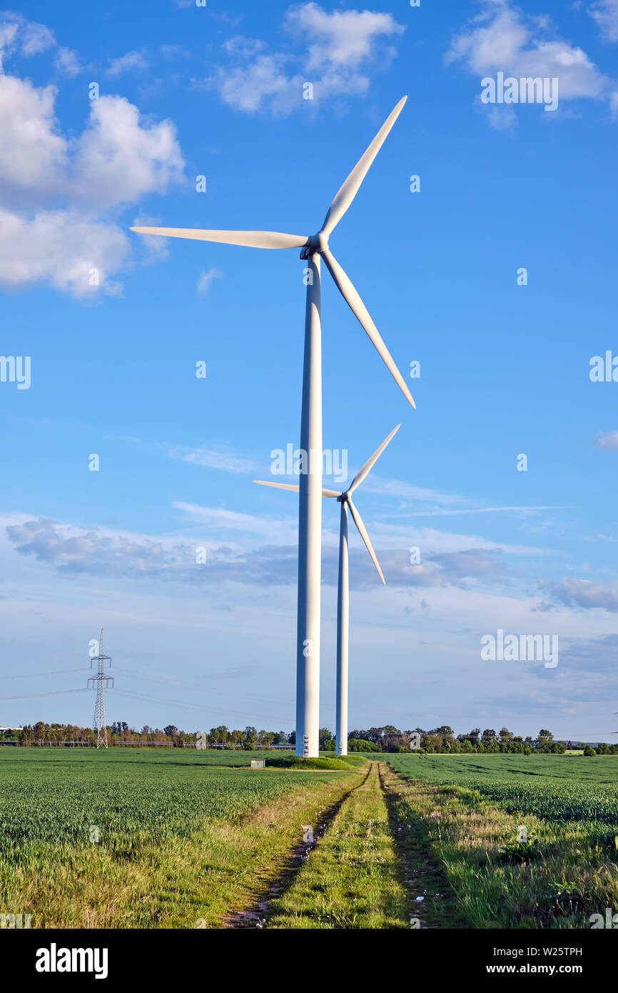 Wind turbine turbines germany hi-res stock photography and images - Alamy