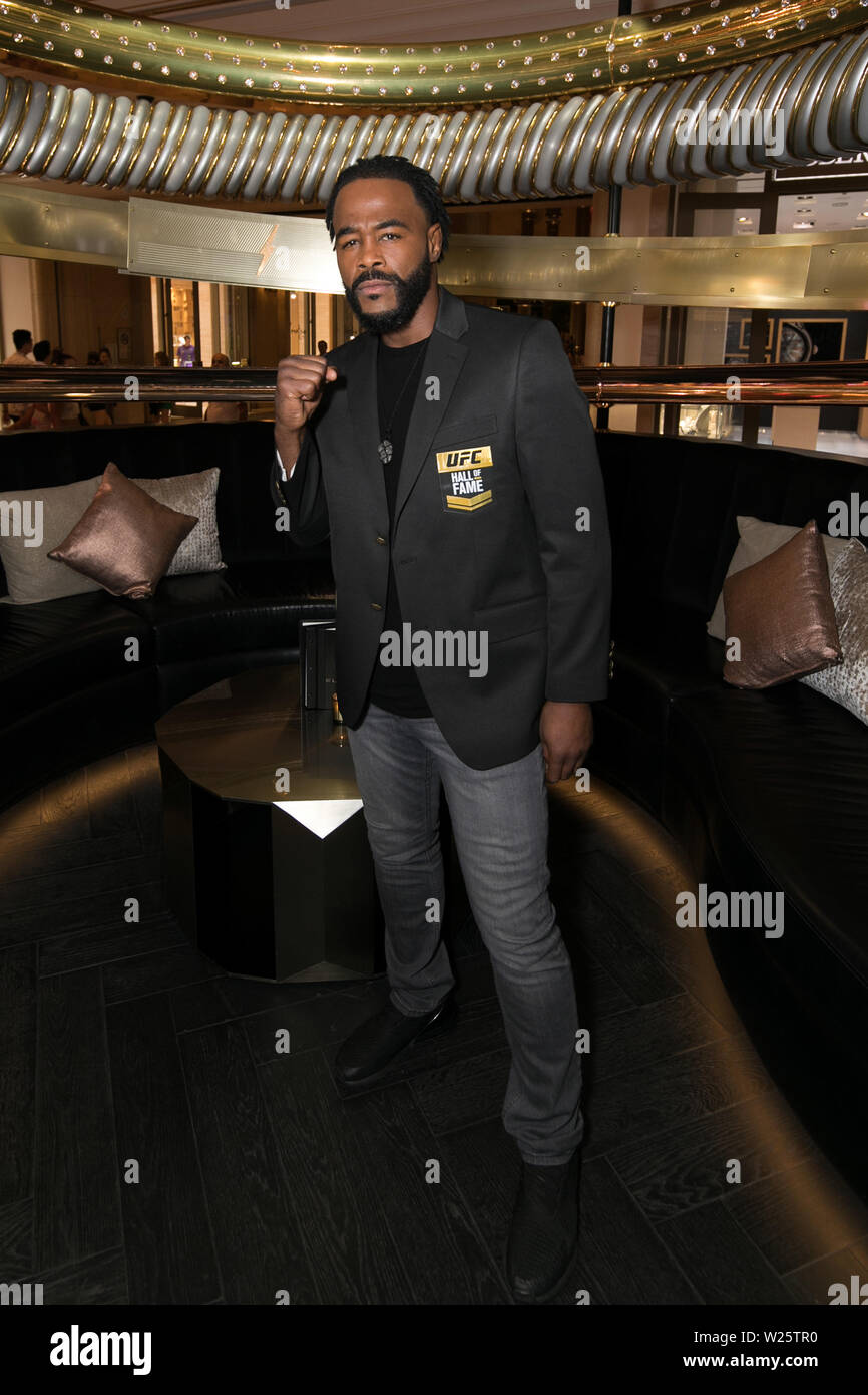 Las Vegas, NV, USA. 5th July, 2019. ***HOUSE COVERAGE*** Rashad Evans ...