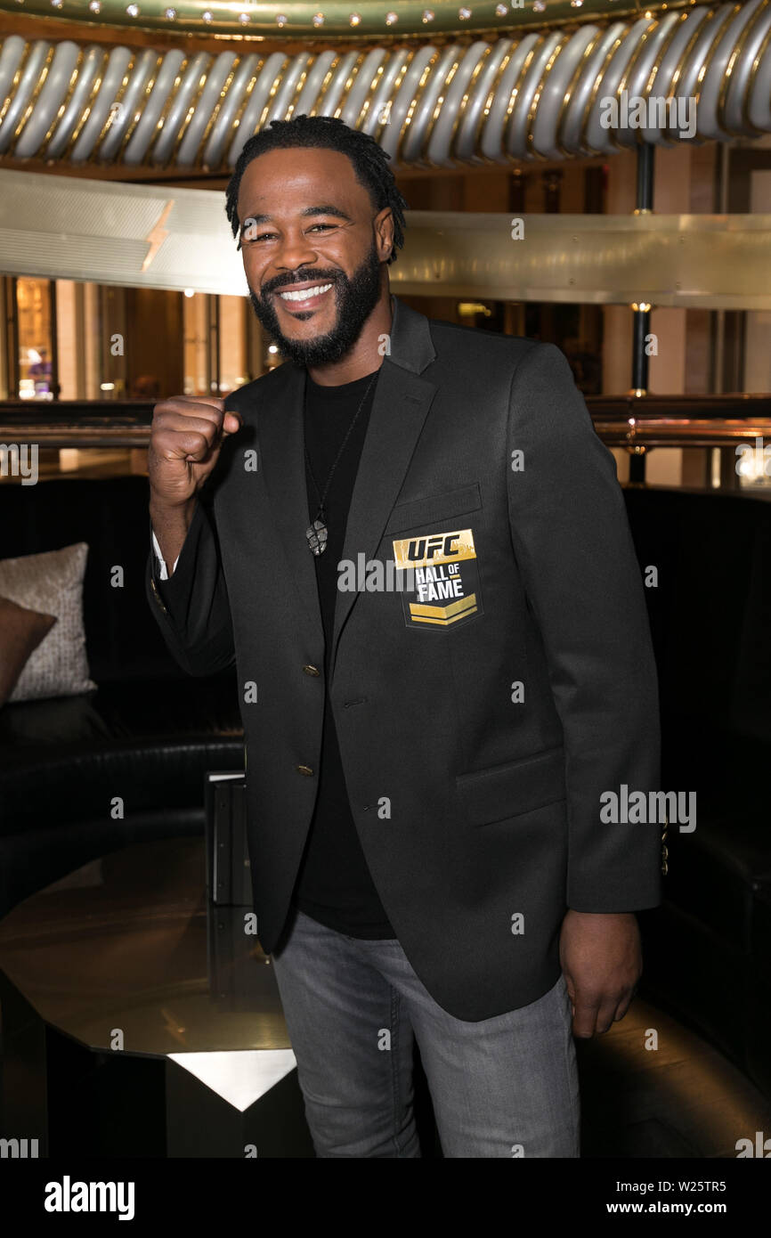 Las Vegas, NV, USA. 5th July, 2019. ***HOUSE COVERAGE*** Rashad Evans ...