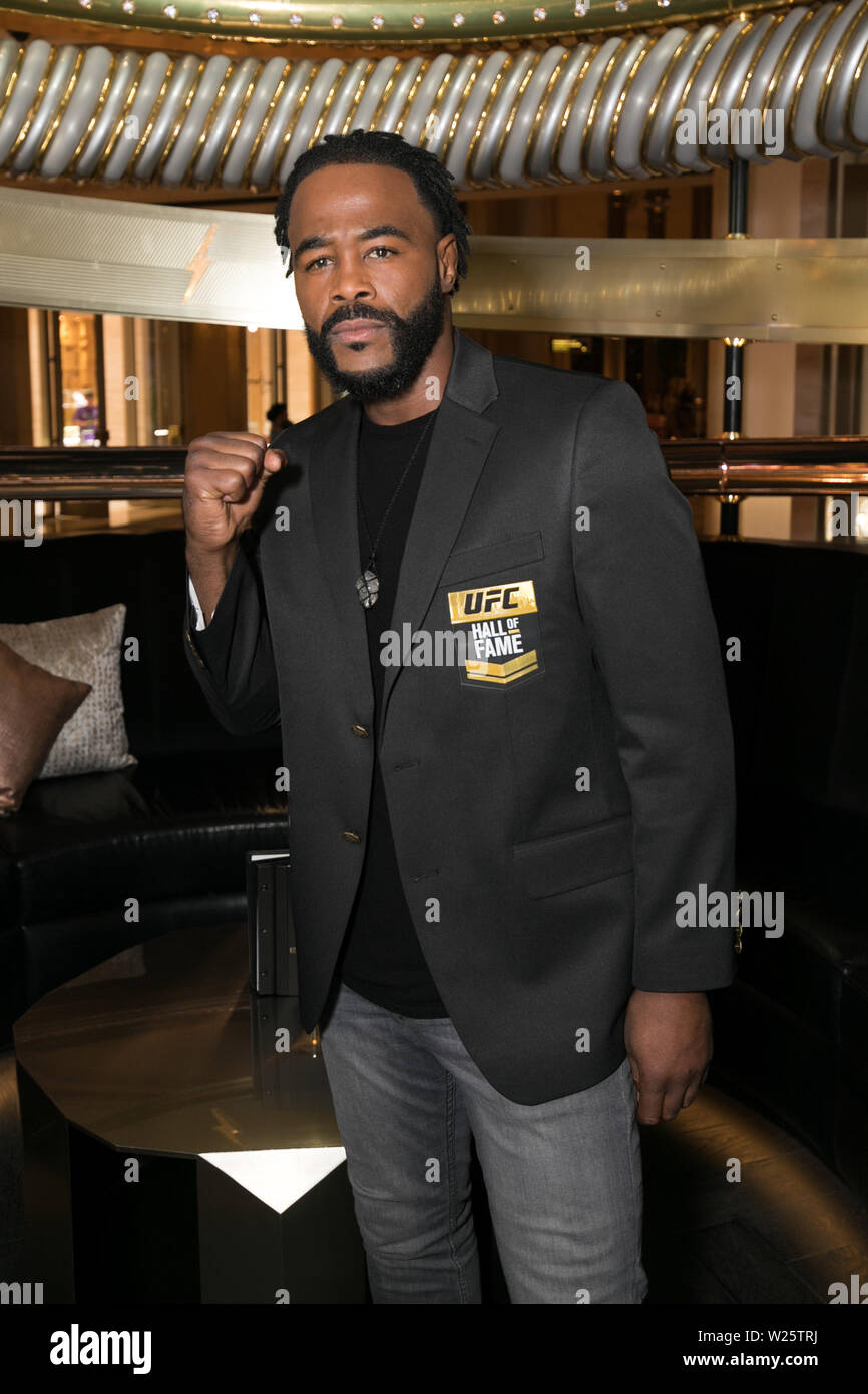 Las Vegas, NV, USA. 5th July, 2019. ***HOUSE COVERAGE*** Rashad Evans ...