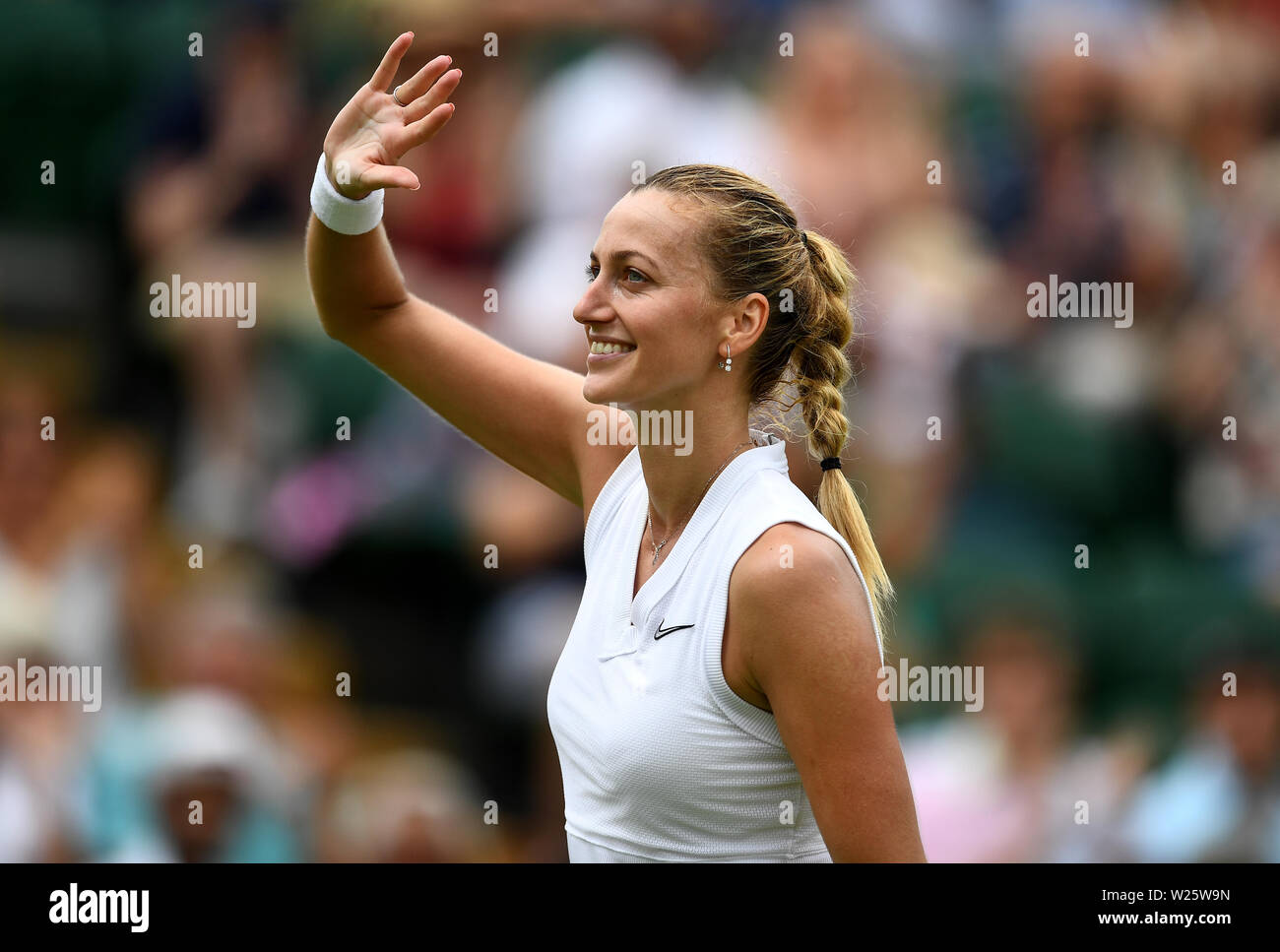 Magda linette celebrates hi-res stock photography and images - Alamy