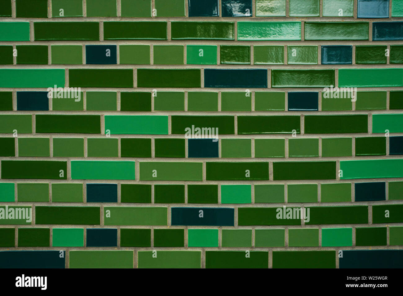 Green glazed tiles hi-res stock photography and images - Alamy