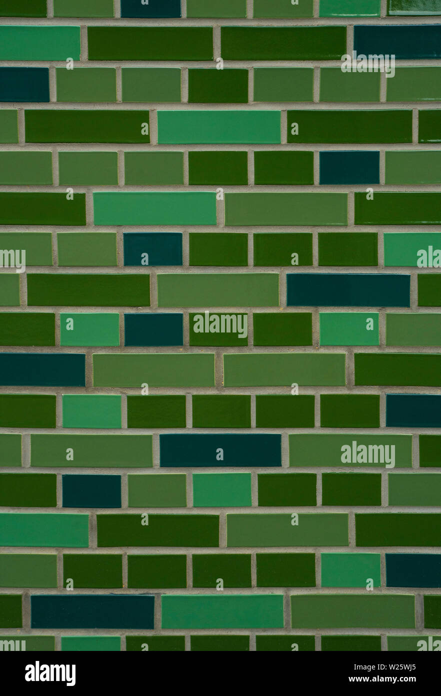 Green glazed tiles hi-res stock photography and images - Alamy
