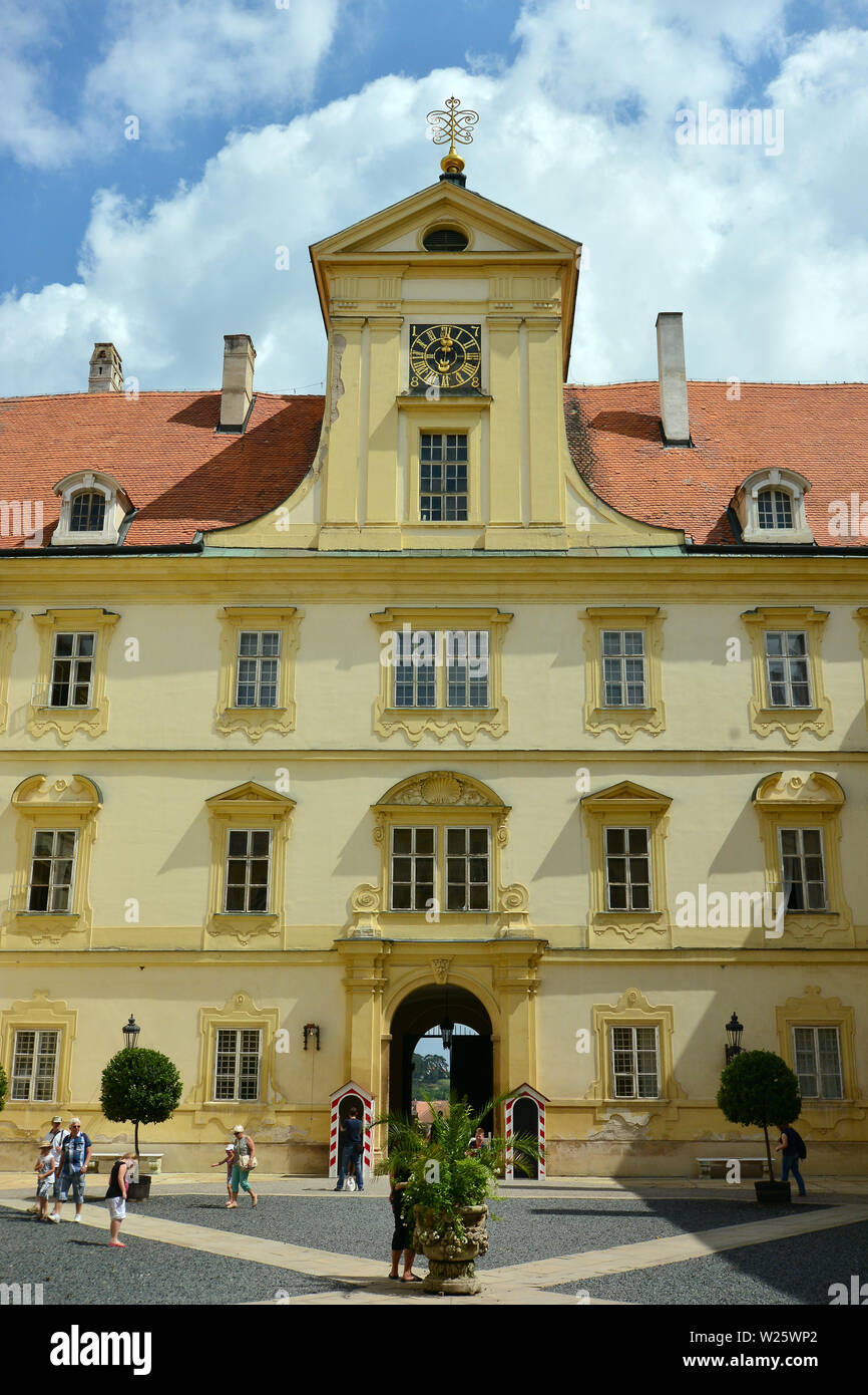 Valtice Palace, Valtice, Czech Republic, Europe, UNESCO World Heritage ...