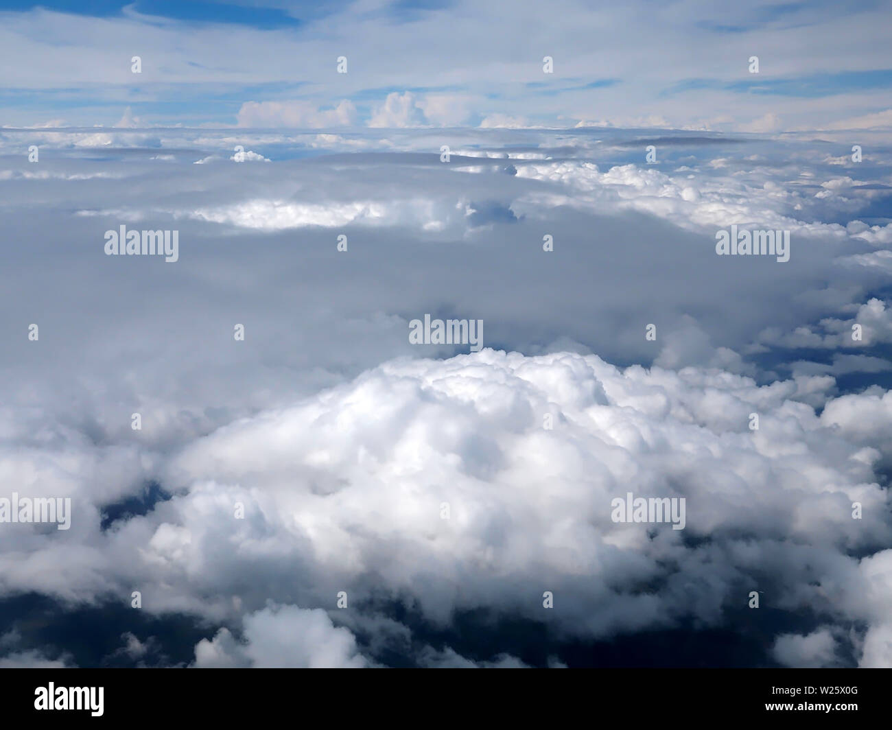 Drone flight through clouds sun hi-res stock photography and images - Alamy