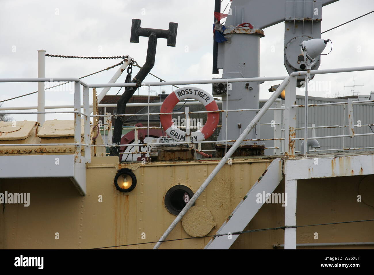 Ross Tiger, sidewinder fishing trawler Stock Photo - Alamy