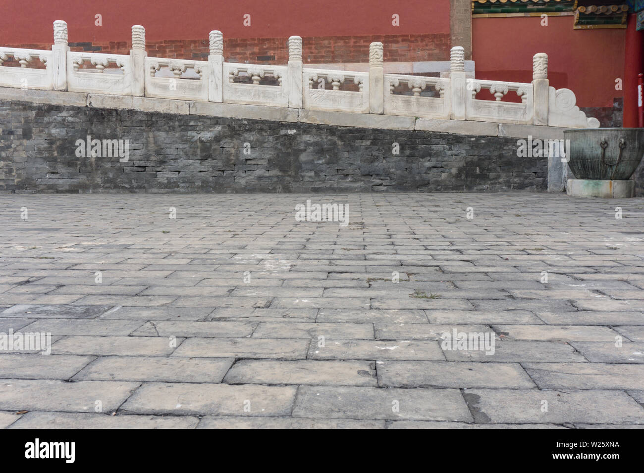 Ancient city landscape, with architectural structure and ancient ...