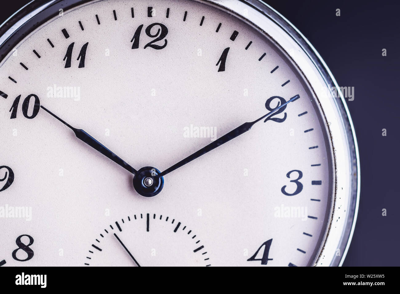 Old Pocket Watch like Time Passing Concept. Deadline, Running Out of ...
