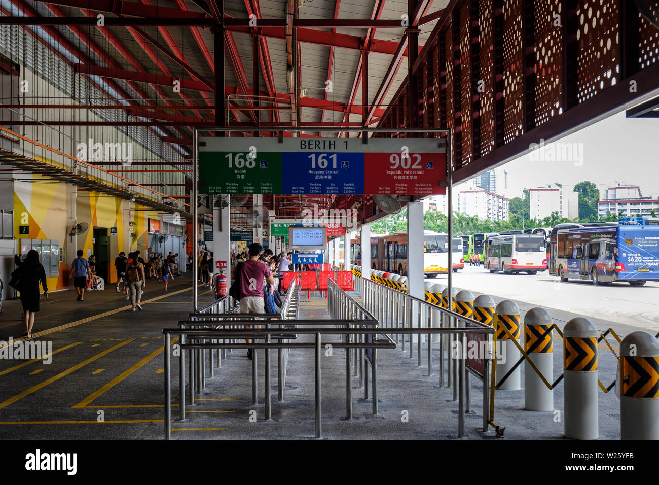 Bus Interchange High Resolution Stock Photography and Images - Alamy