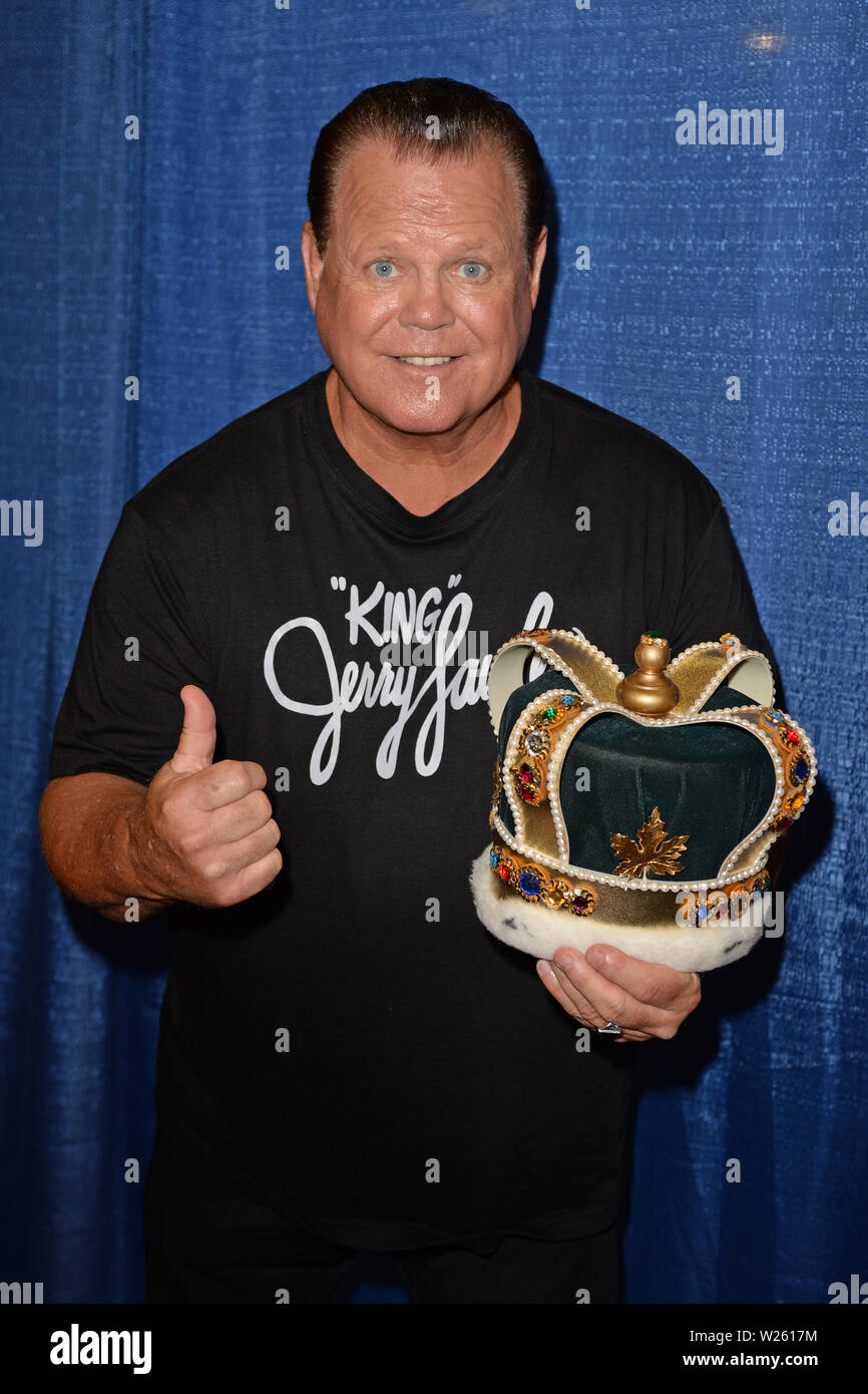 MIAMI BEACH, FL - JULY 05: Jerry "The King" Lawler at Florida Supercon ...