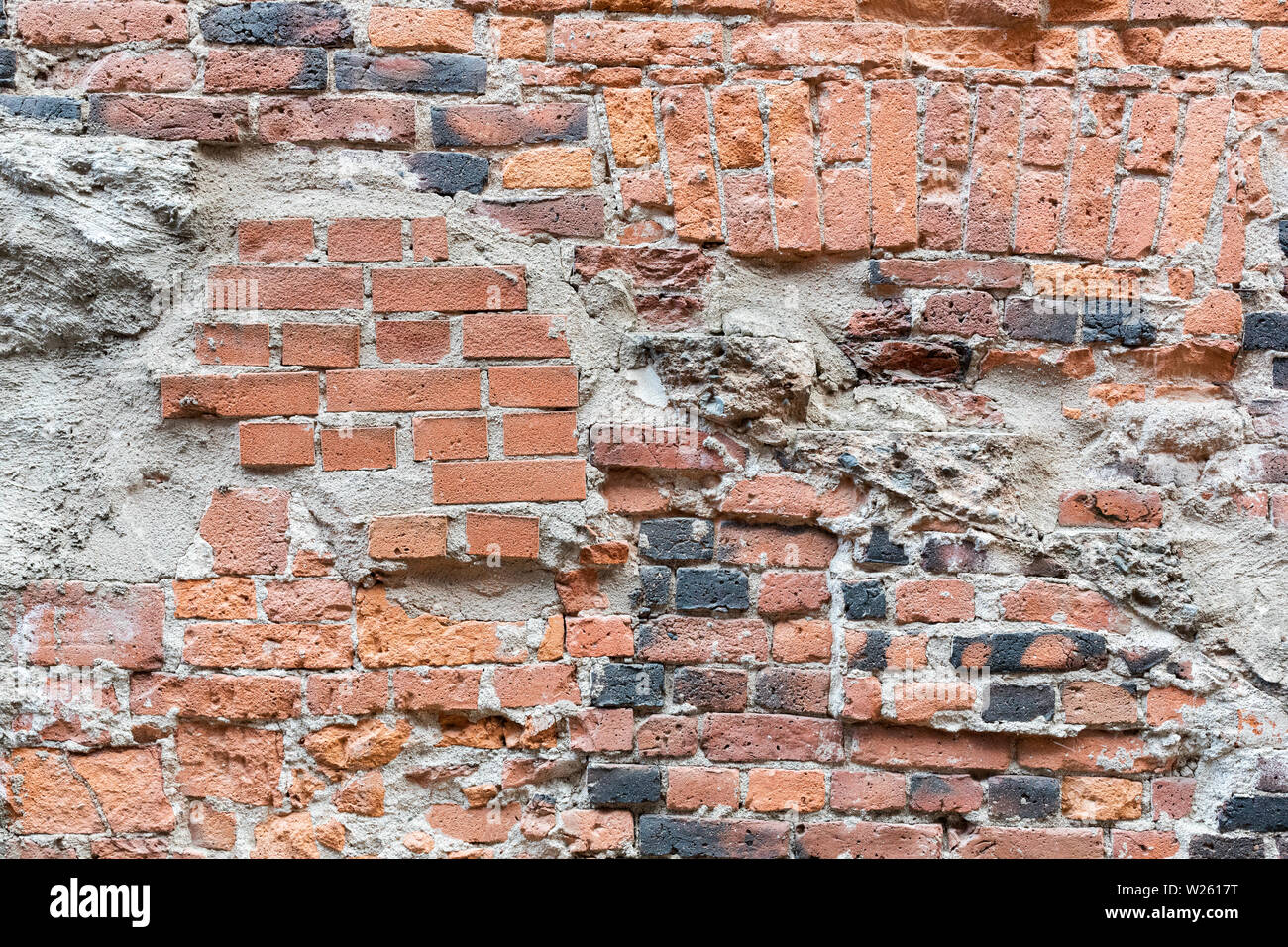 Brick wall worn hi-res stock photography and images - Alamy