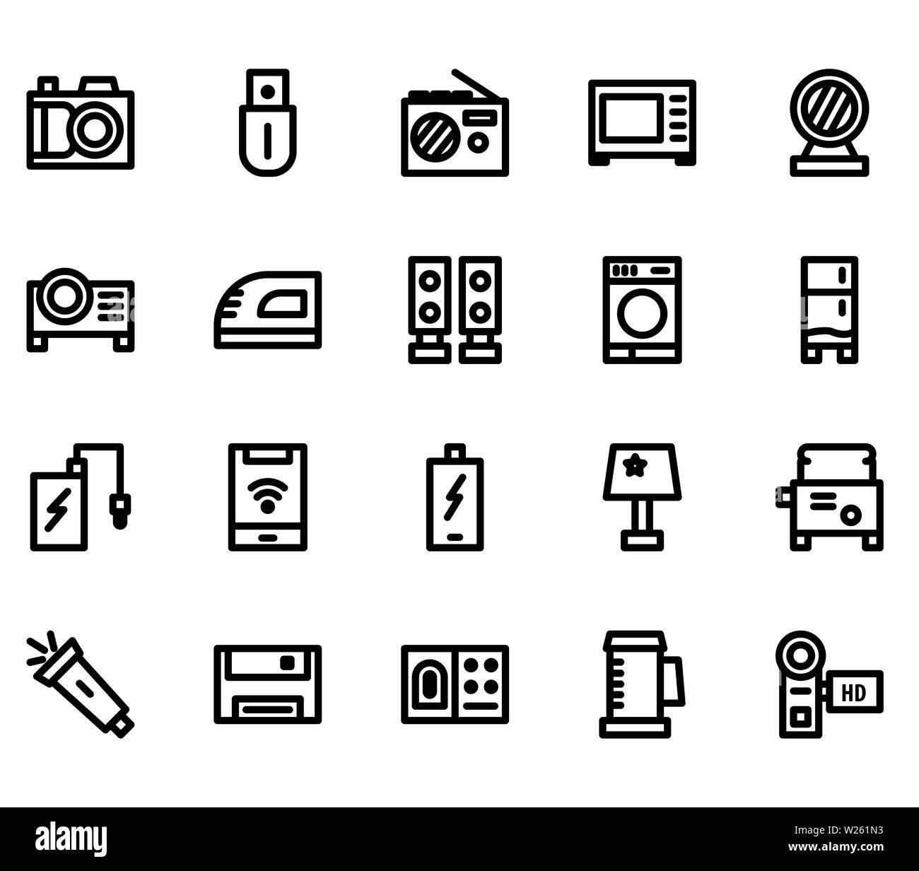 Electronic icon hi-res stock photography and images - Alamy