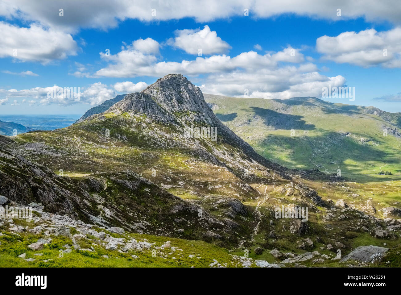 Tryfan mountain in Snowdonia, North Wales,UK Stock Photo - Alamy