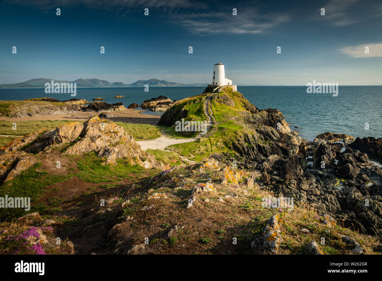Twr mawr lighthouse tower hi-res stock photography and images - Alamy