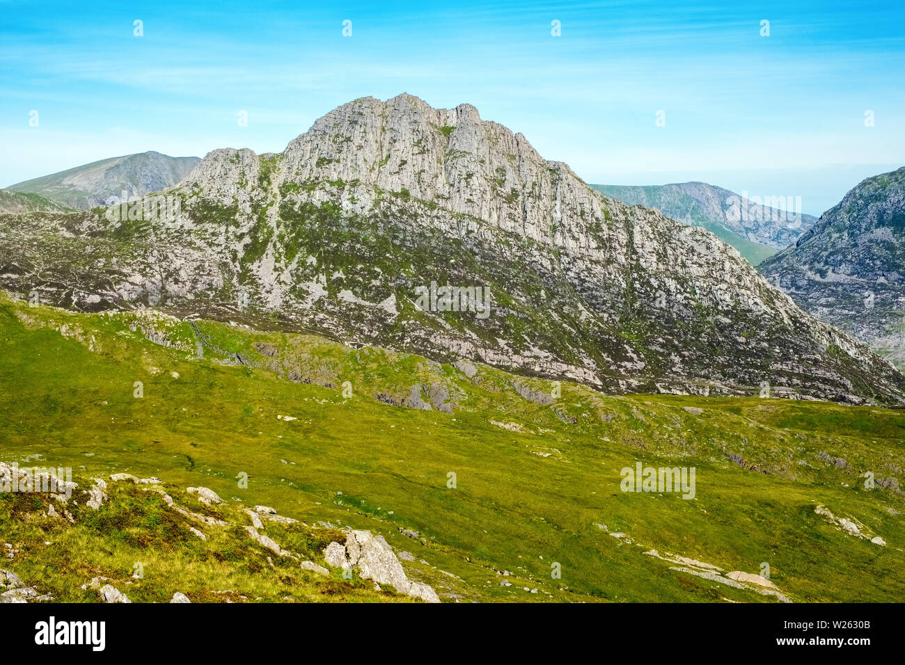Tryfan mountain in Snowdonia, North Wales,UK Stock Photo - Alamy