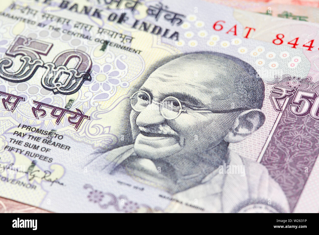 Collection of the Indian banknotes Stock Photo - Alamy