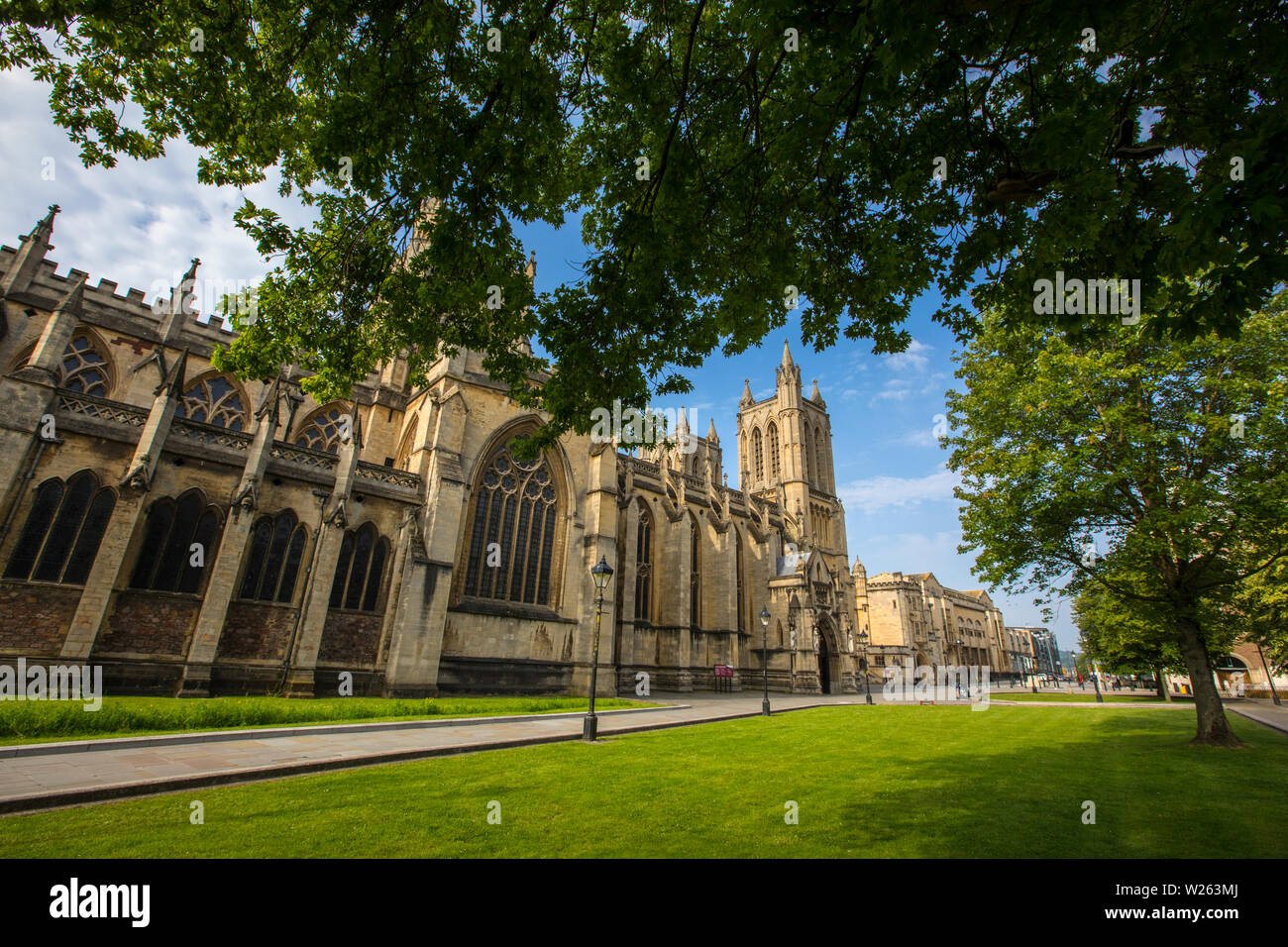 Bristol, UK - June 29th 2019: A view of the magnificent Bristol ...