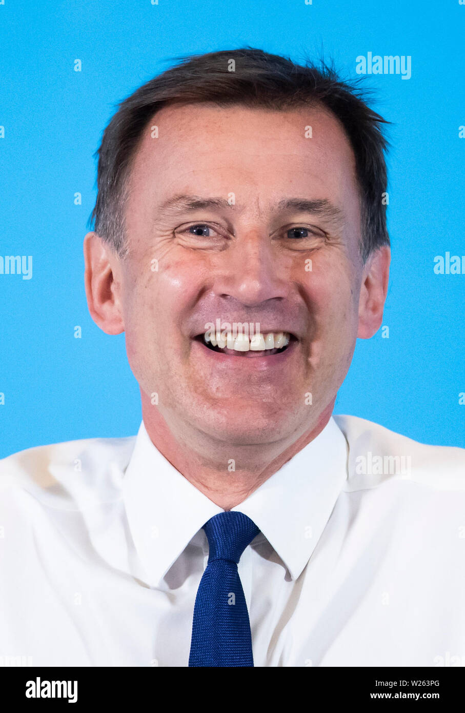 Conservative party leadership contender Jeremy Hunt during a Tory ...