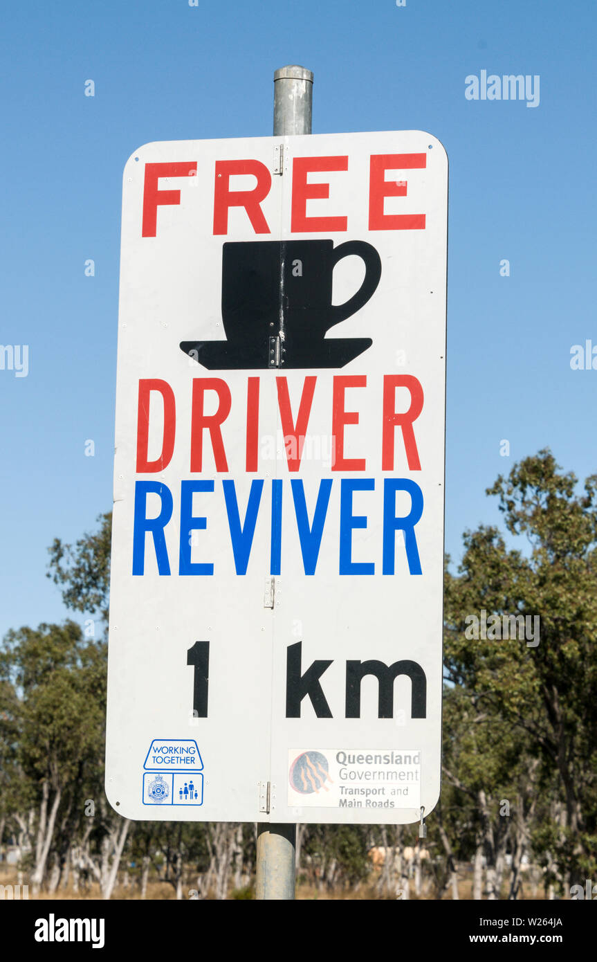 Driver reviver sign hi-res stock photography and images - Alamy