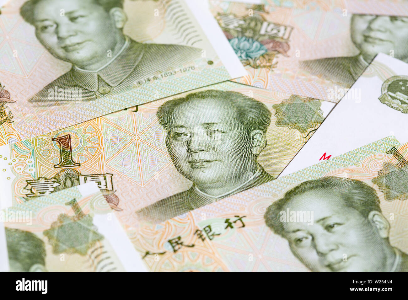 Collection of the chinese banknotes Stock Photo - Alamy