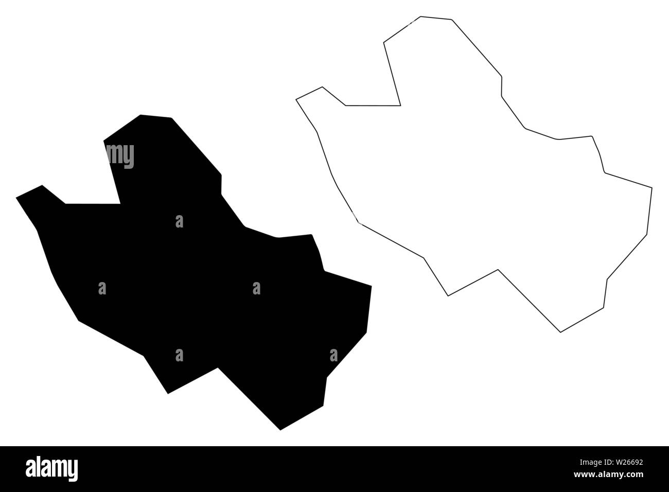 Bulawayo Province (Republic of Zimbabwe, Provinces of Zimbabwe) map ...