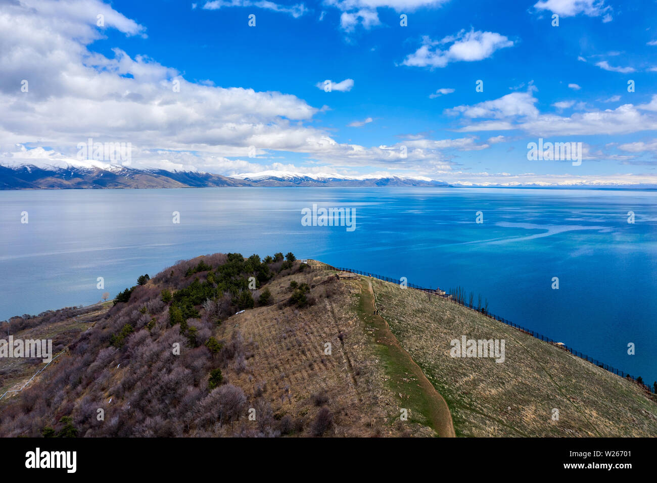 Sevan Lake National Park, taken in April 2019rn' taken in hdr Stock ...