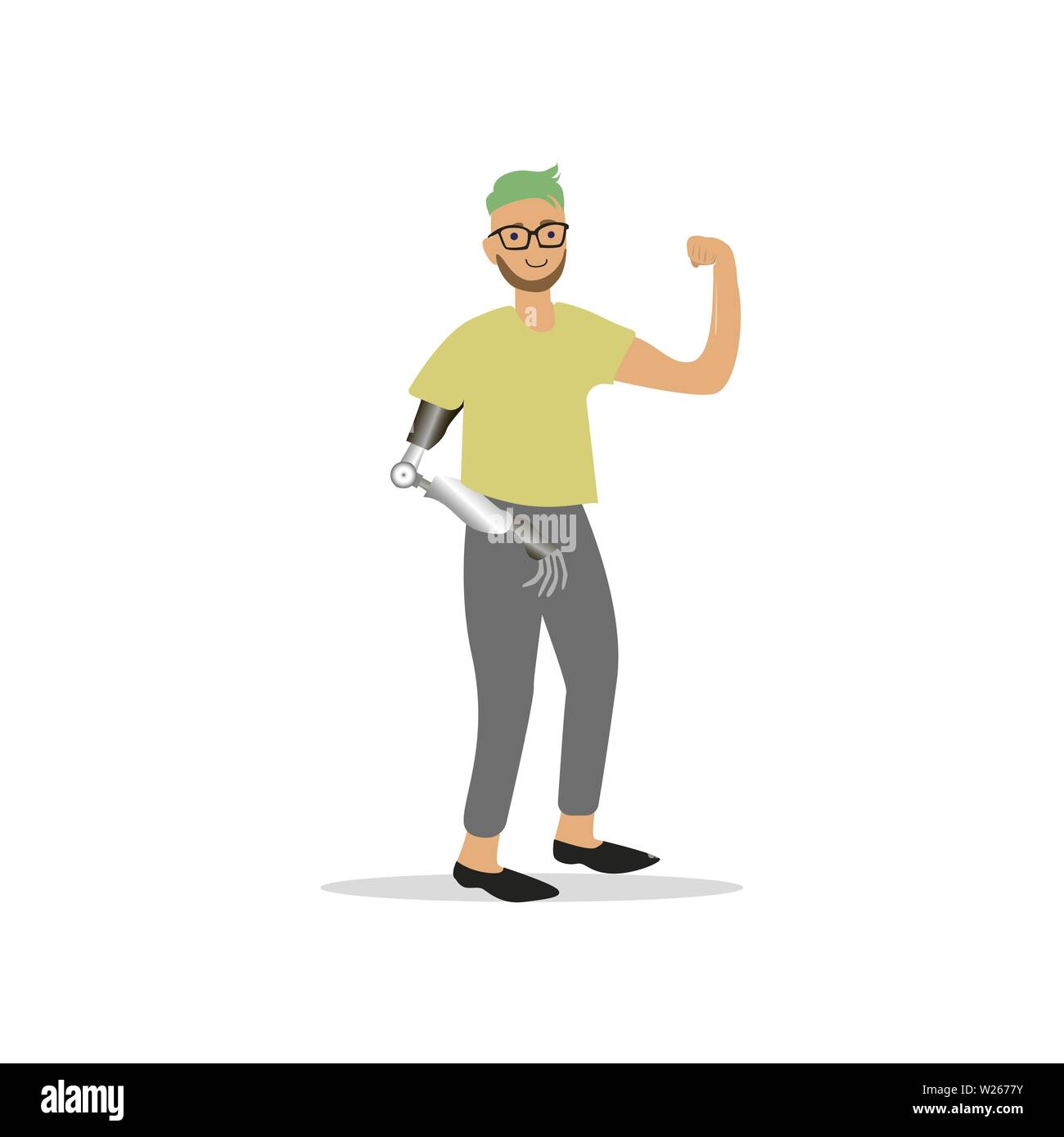 Standing Armless Figure Stock Vector Images Alamy