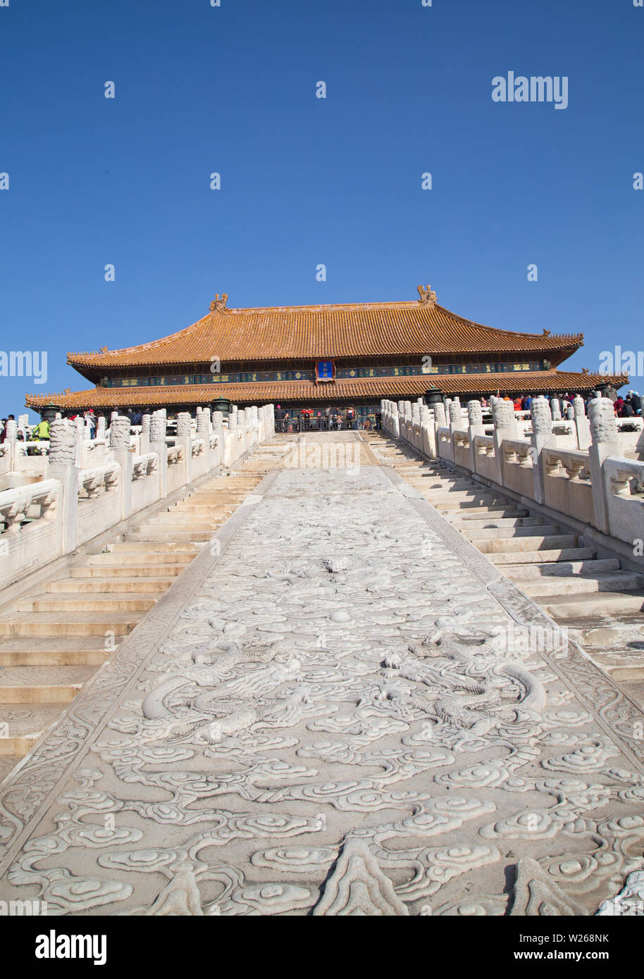 BEIJING, CHINA - OCTOBER 14, 2017: The Forbidden City (Palace museum ...