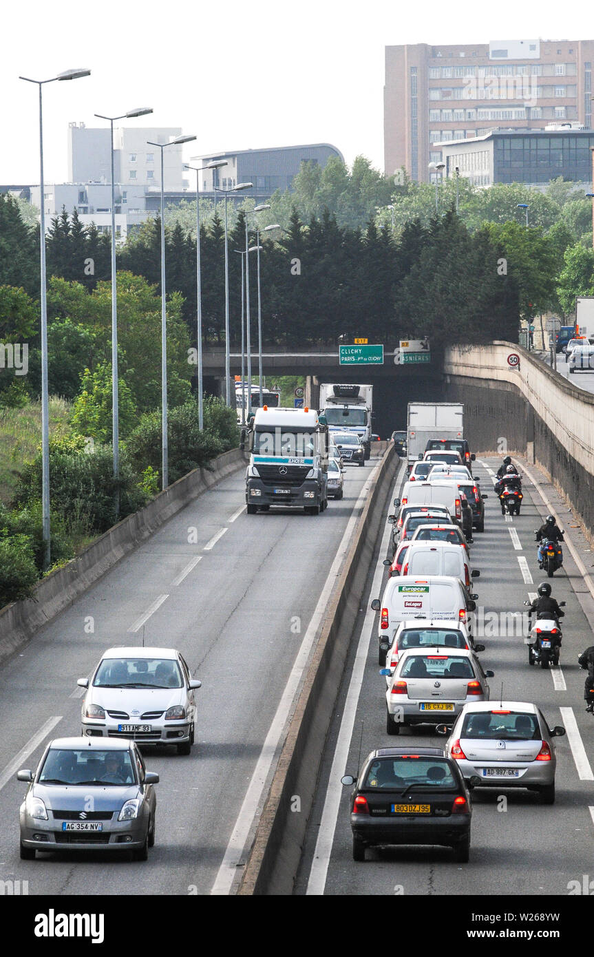 Paris france ring road highway hi-res stock photography and images - Alamy