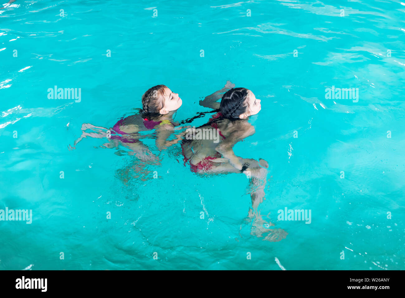 Girls in shadow having fun hi-res stock photography and images - Alamy