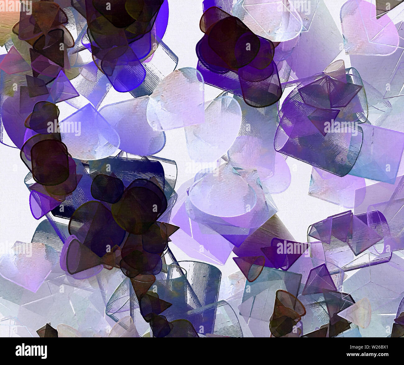 Abstract colorful pattern for use as backdrop for different design ...