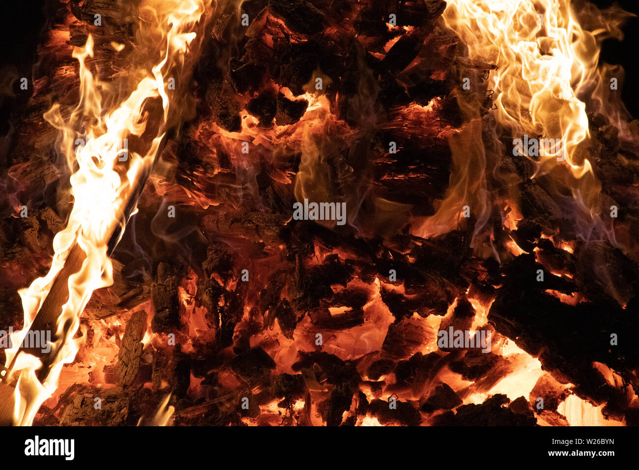 Hell flames devil hi-res stock photography and images - Alamy