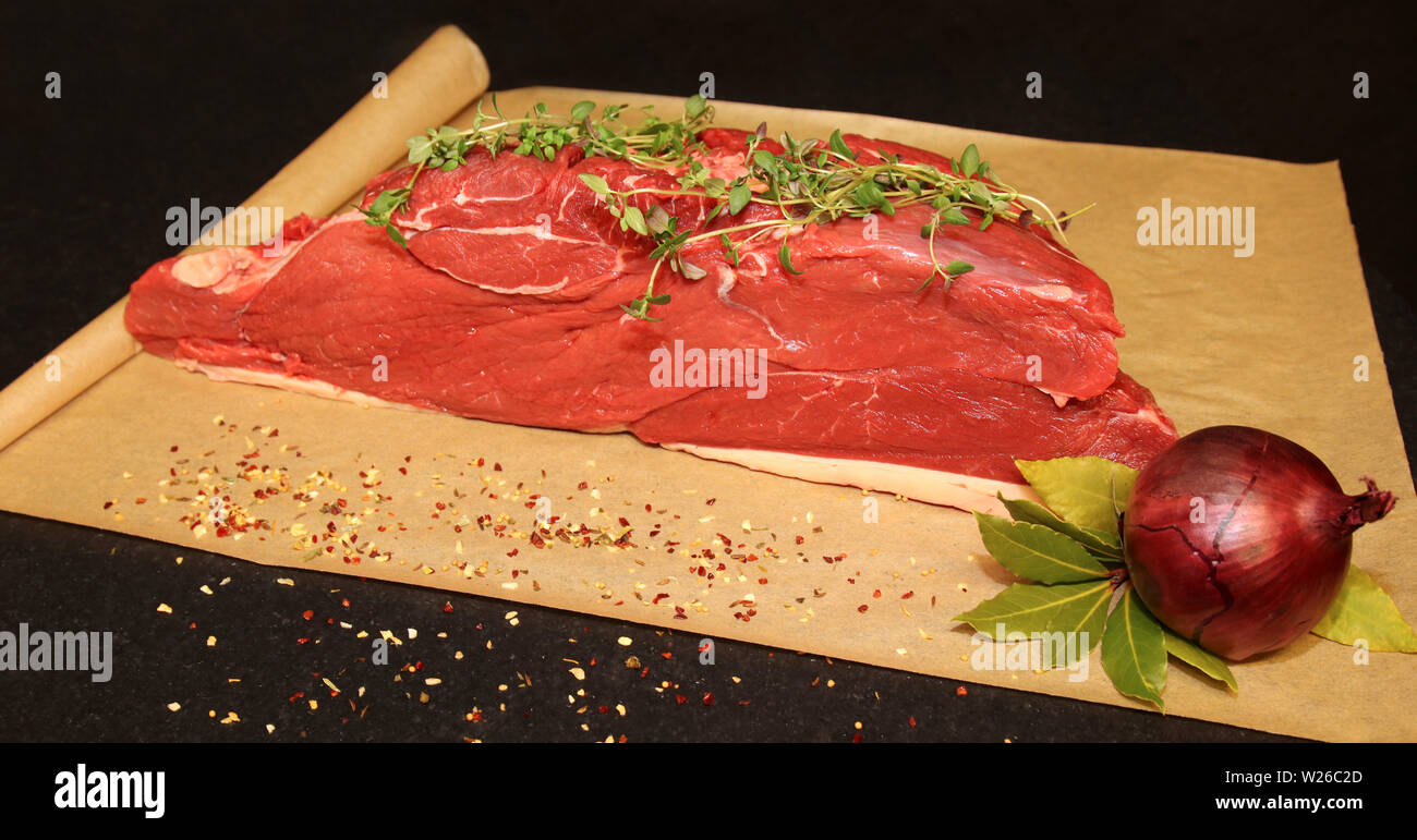 Rump steak hi-res stock photography and images - Alamy