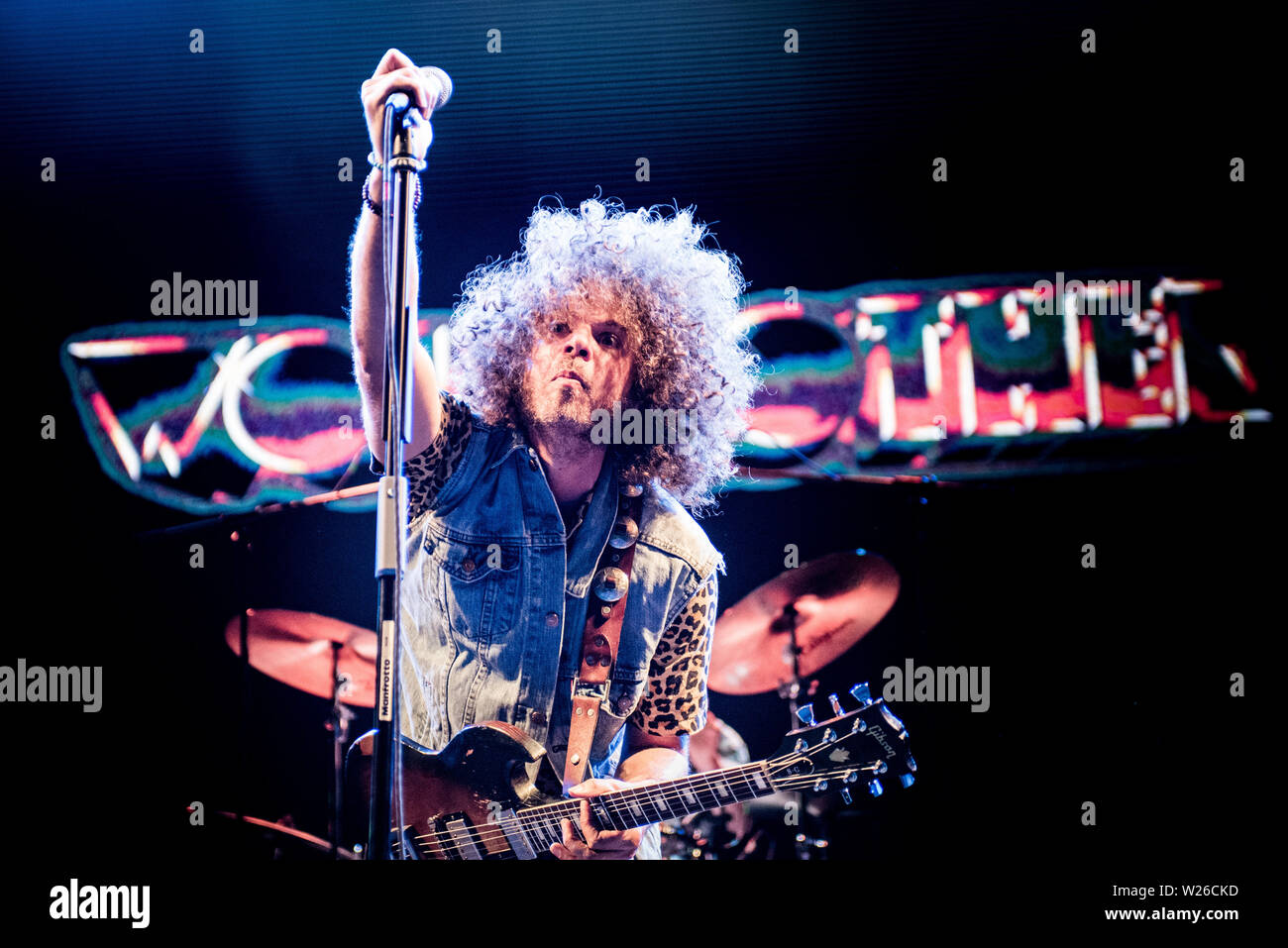 Andrew Stockdale, founder, guitarist and singer of the Australian rock ...