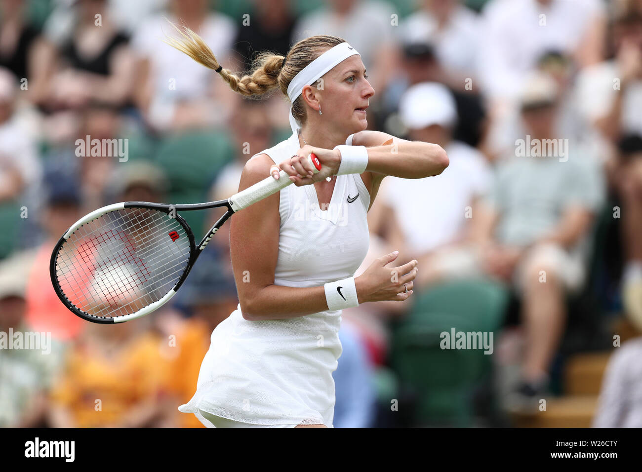 Magda linette wimbledon hi-res stock photography and images - Alamy