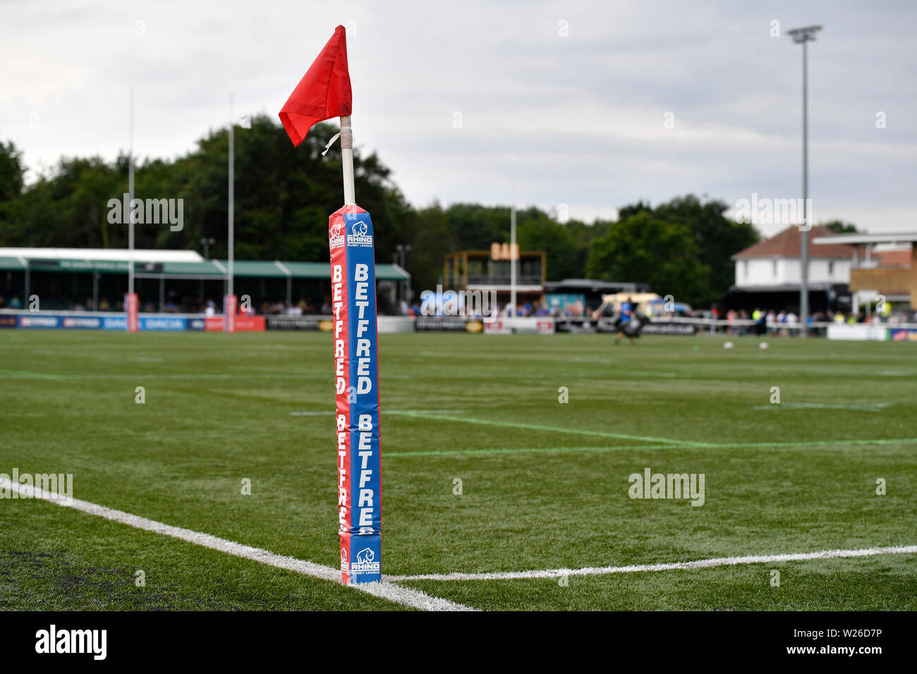 Trailfinders Sports Ground, West Ealing, London, UK . 6th July 2019 ...