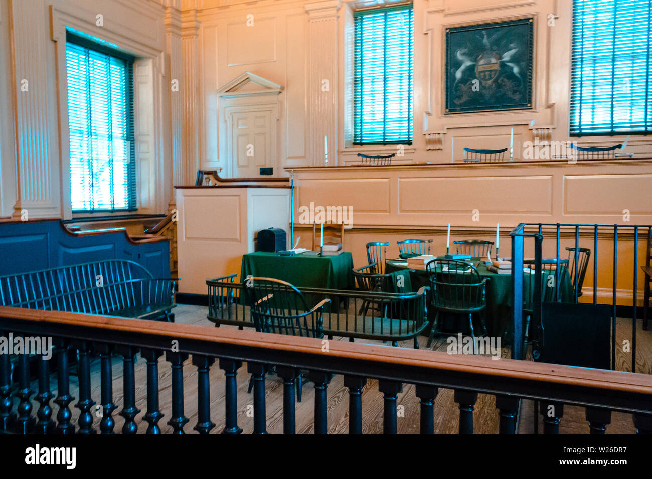 Philadelphia city hall interior hi-res stock photography and images - Alamy