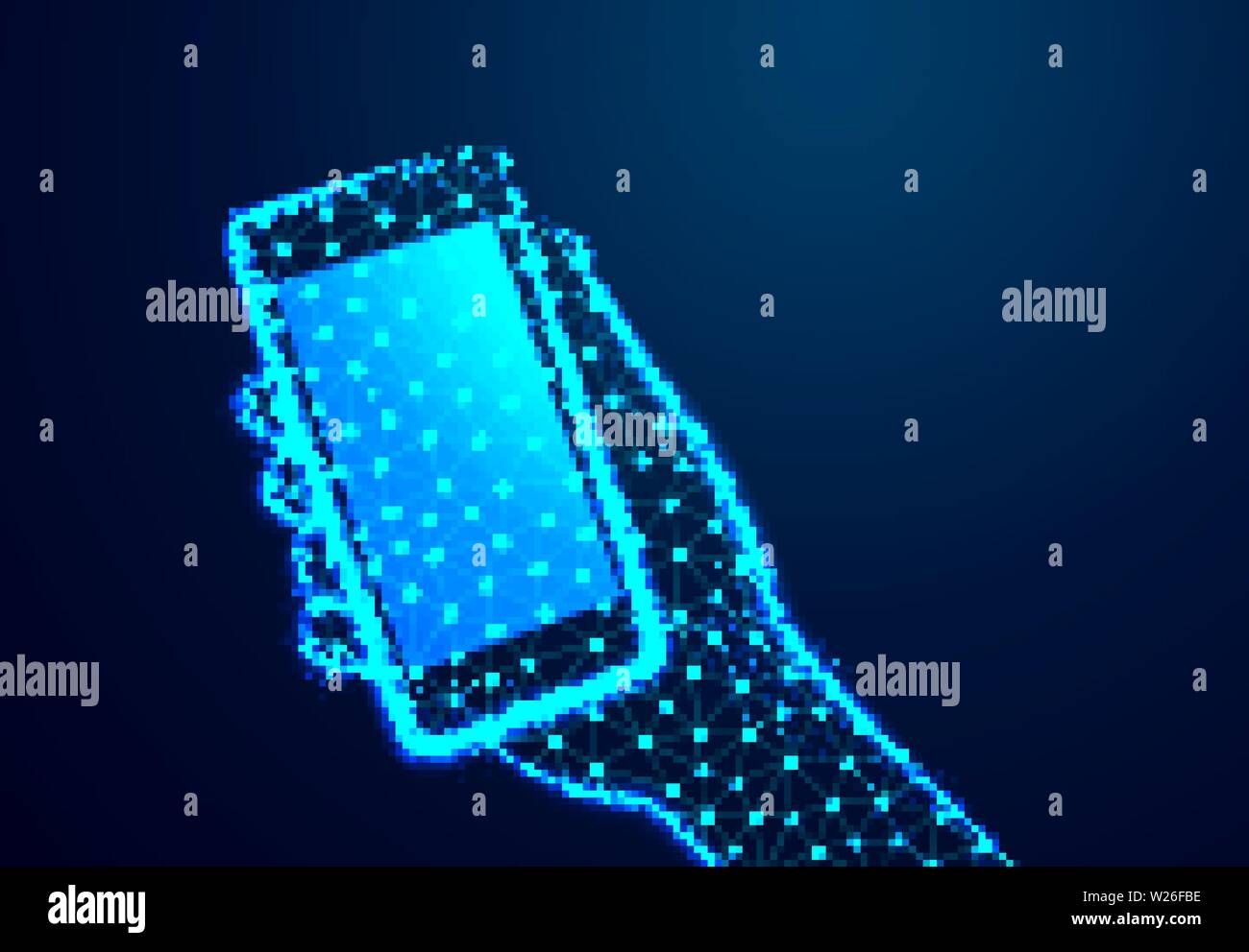 Telephone lines in the background Stock Vector Images - Alamy