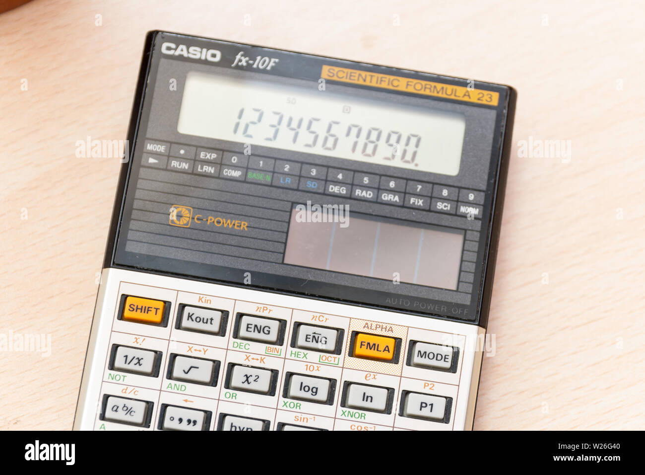 Vintage scientific calculator hi-res stock photography and images - Alamy