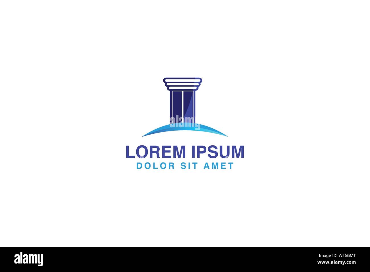 Pillar with designs Cut Out Stock Images & Pictures - Alamy