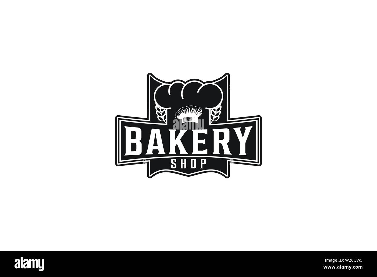 Chef Hat, Bakery Logo Stock Vector Image & Art - Alamy