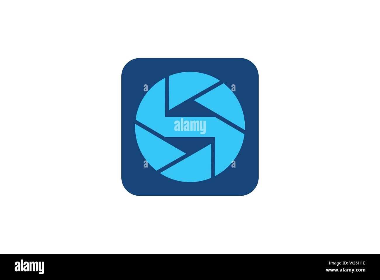 Letter S Camera Logo Designs Inspiration Isolated on White Background ...