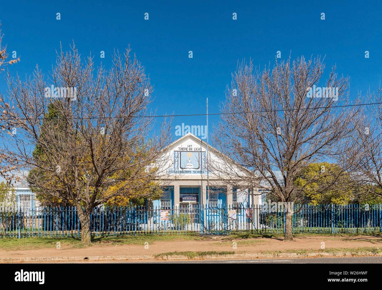 VREDE, SOUTH AFRICA - MAY 1, 2019: The Intuthuko Katleho Secondary ...