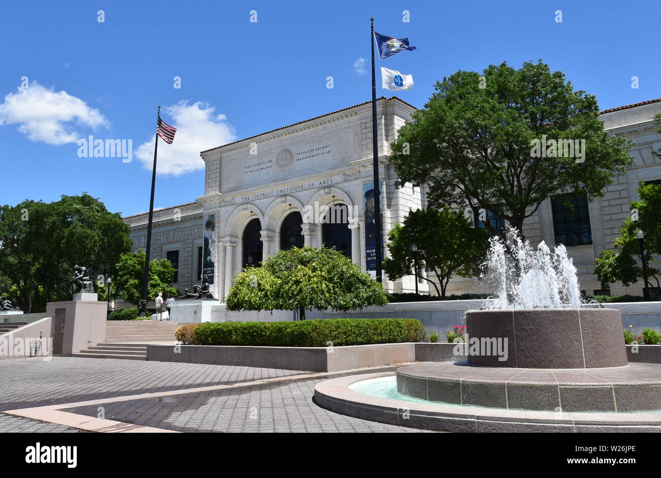 Detroit michigan visitors institute hi-res stock photography and images ...