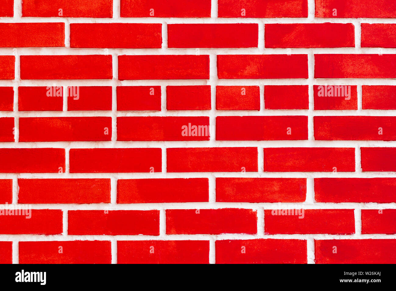 brick background,red brick wall,brick wall painted red Stock Photo - Alamy